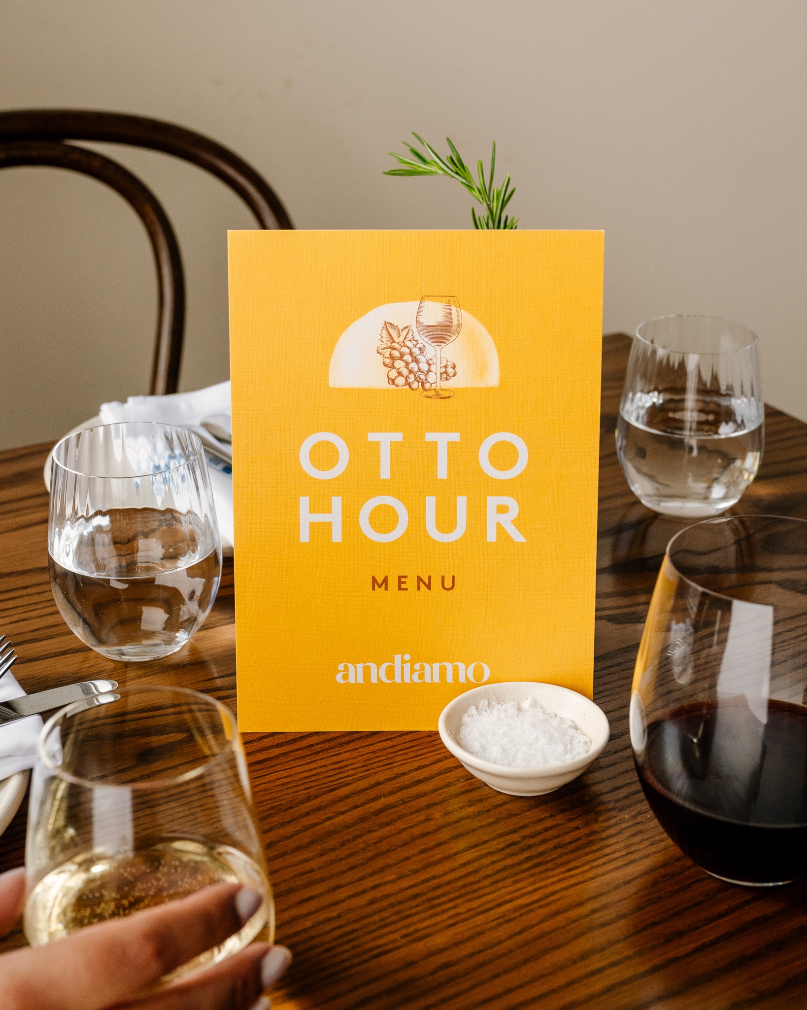 Otto Hour Menu at Andiamo | Best Restaurants of New Zealand