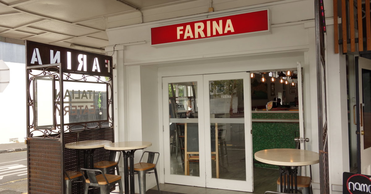 Farina | Best Restaurants New Zealand